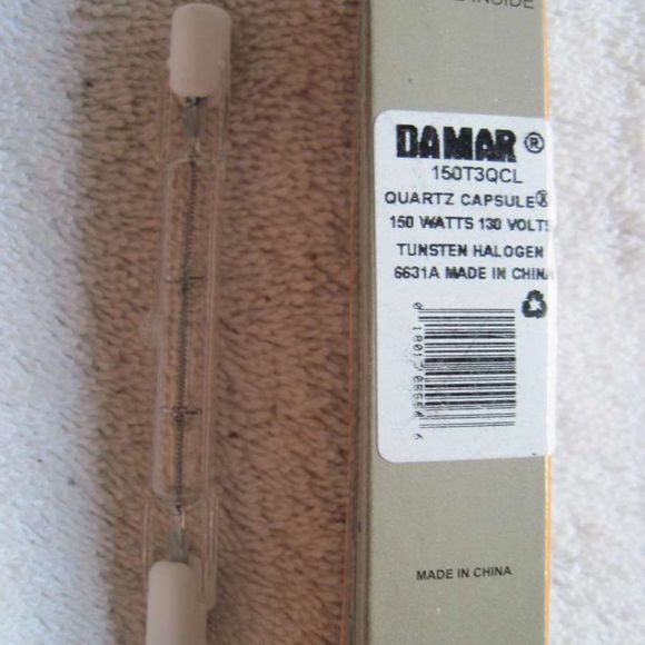 Accents | Damar Quartz Capsule 15t3qcl 150 W 130v Tunsten Halogen 6631a ...